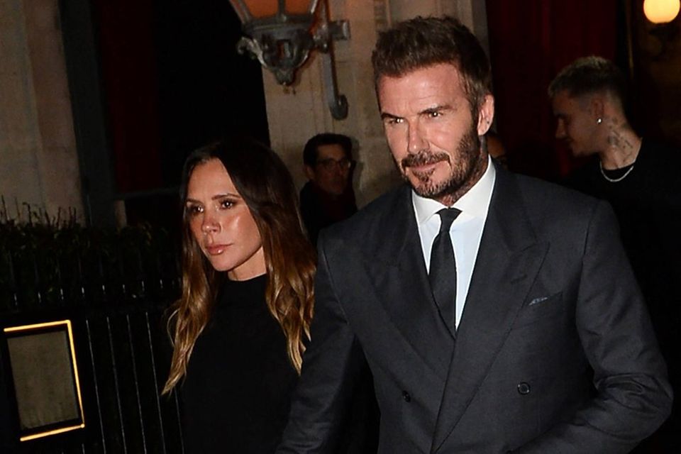 In Paris mit Orden ausgezeichnet: David Beckham "so stolz" auf Victoria ...