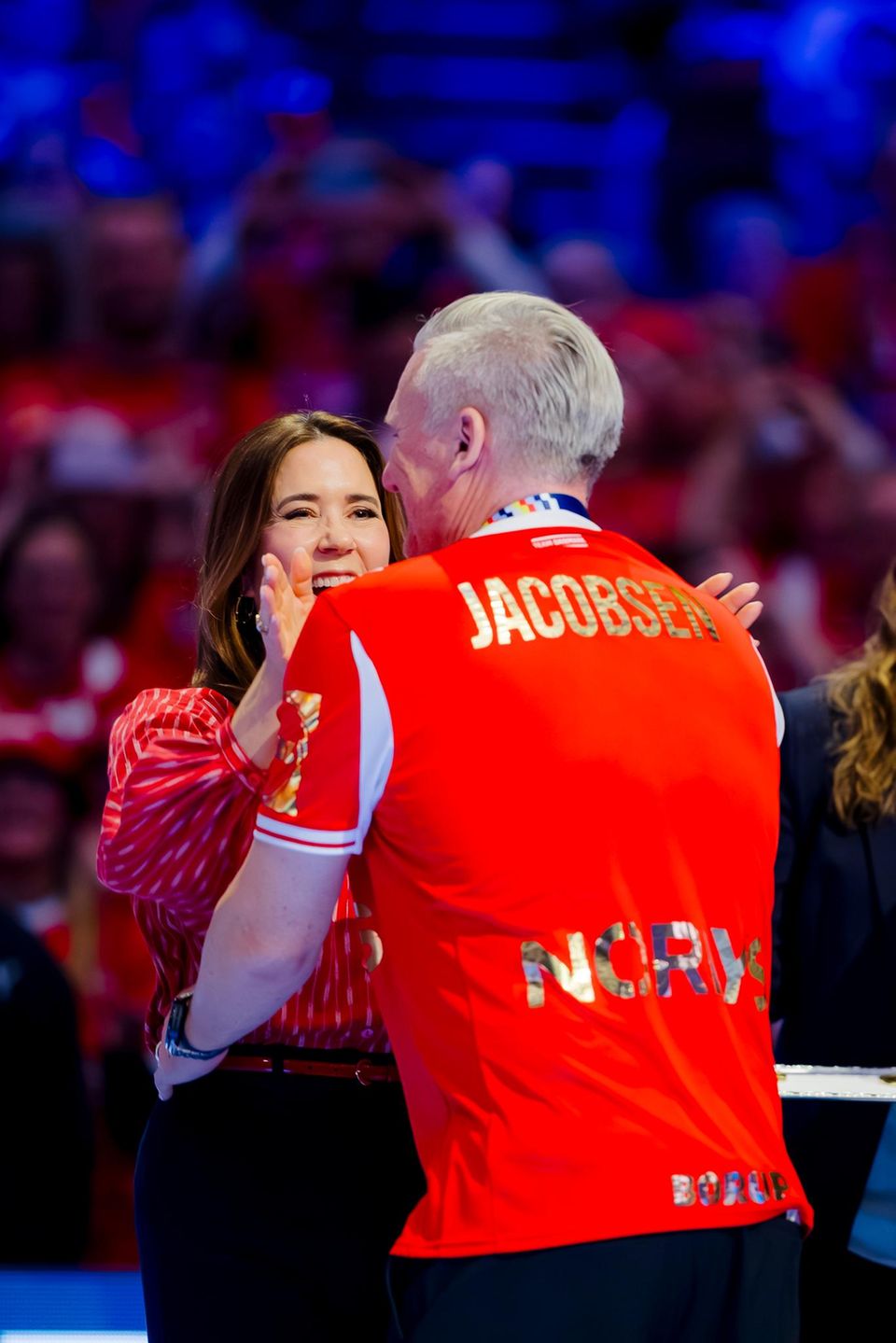 Die Royals bei Sportevents: Im Goldrausch: Königin Mary jubelt die ...