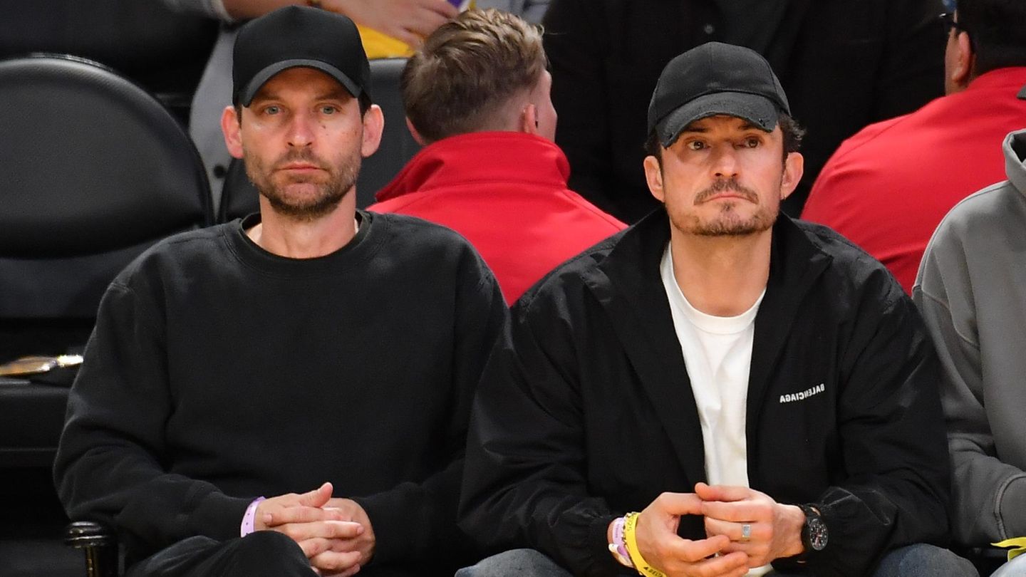 Tobey Maguire + Orlando Bloom: Beim Super Bowl mit neuen Freundinnen ...