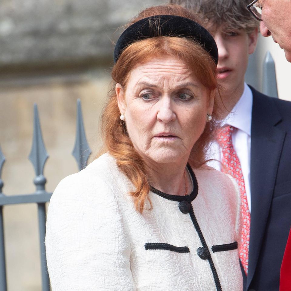 Sarah Ferguson soll Andrew wegen Epstein in den Rücken gefallen sein ...