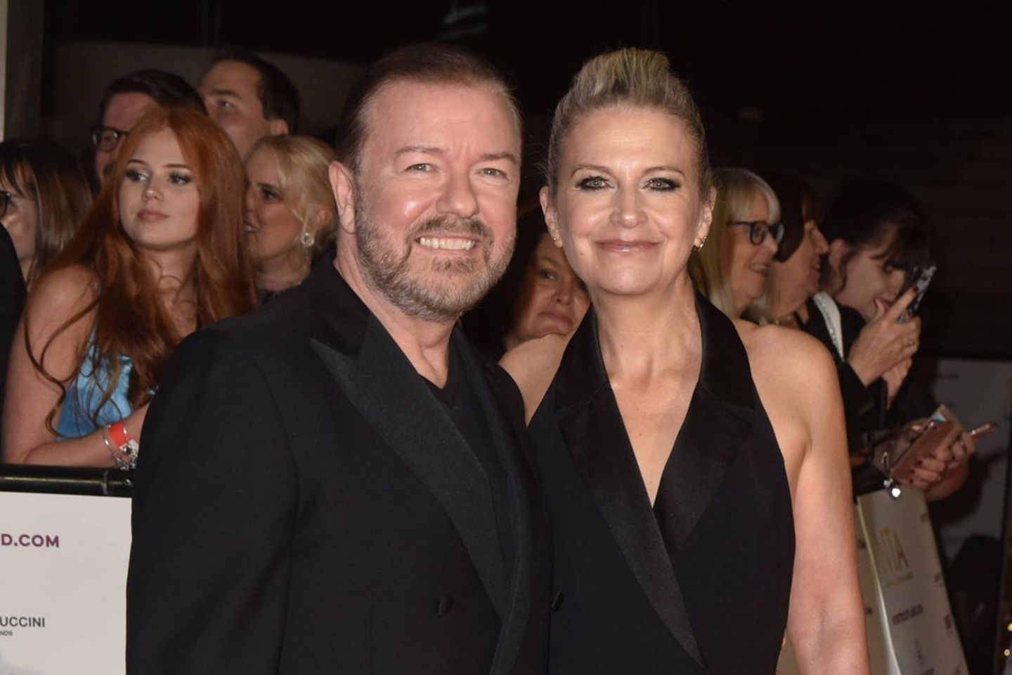 Partnerin von Ricky Gervais: Jane Fallon offenbart Brustkrebs-Diagnose ...