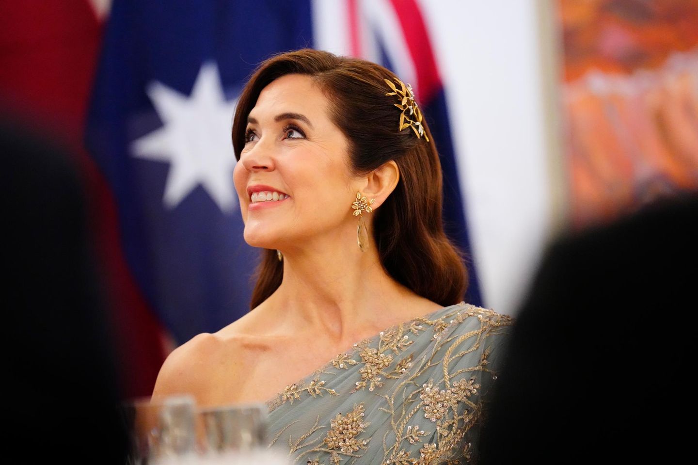 Königin Mary: Ihr genialer Mode-Coup beim Staatsbankett in Australien ...