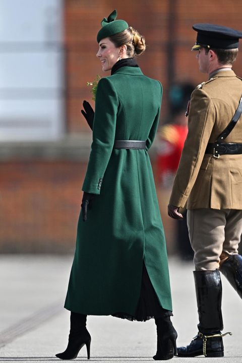 Vorhersehbarer Look? Kates Schuhe sorgen bei der St. Patrick's Day ...