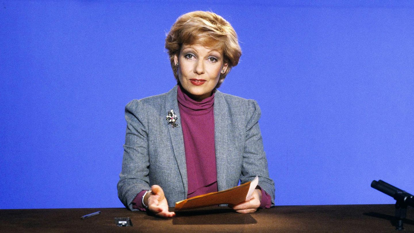 Erste Sendung vor 50 Jahren! So sieht "Miss Tagesschau" Dagmar Berghoff ...