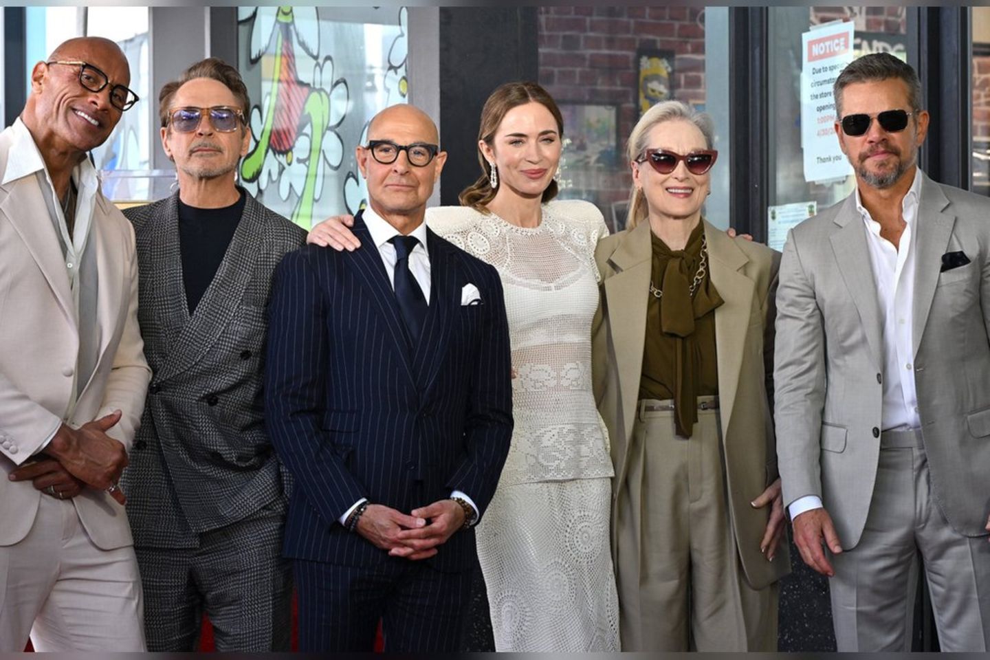 Zeremonie auf dem Walk of Fame mit Superstars: Sterne für Emily Blunt ...