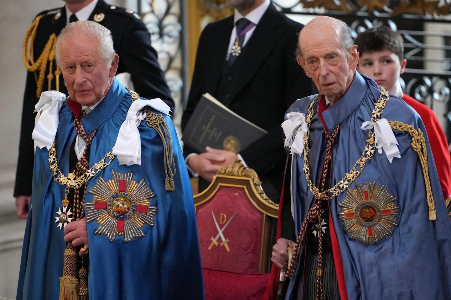 Edward, Herzog von Kent: Seltener Auftritt neben König Charles | GALA.de