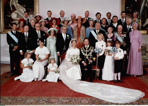 Königin Silvia + König Carl Gustaf: Rückblick auf ihre Hochzeitsbilder ...