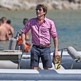 James Blunt: Sänger kommt mit Boot bei exklusivem Strandrestaurant an ...