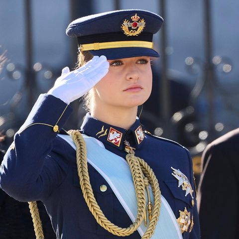 Prinzessin Leonor: Militärzeremonie an der Seite ihres Vaters | GALA.de