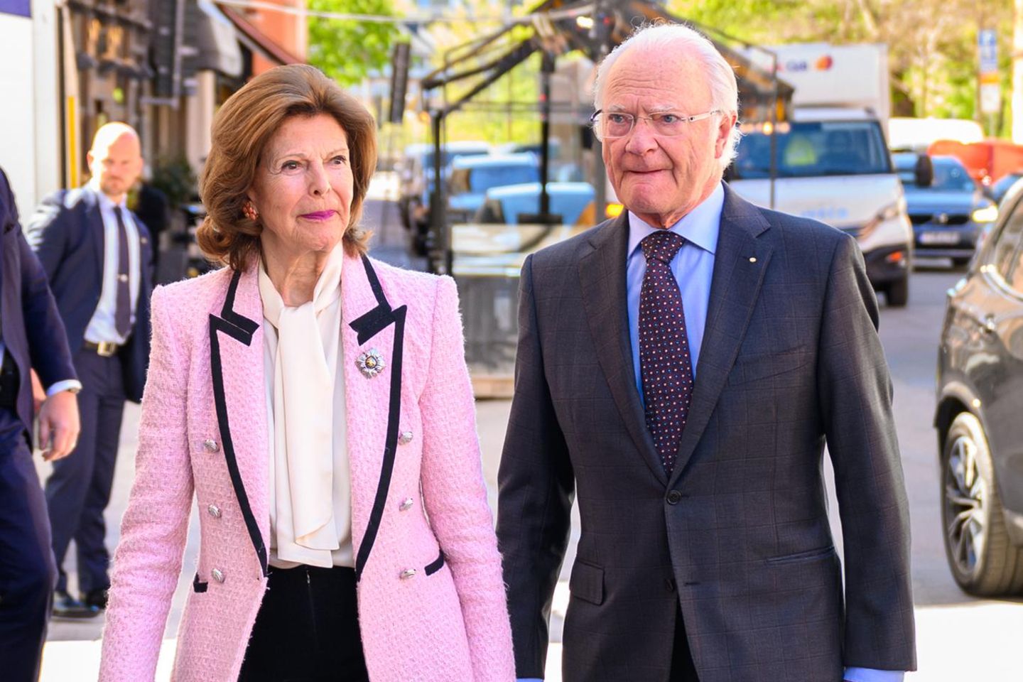 König Carl Gustaf + Königin Silvia: Sie unterstützen Königin Sonja ...