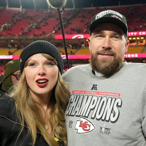 Nach der Hochzeit mit Taylor Swift: Travis Kelce deutet große ...