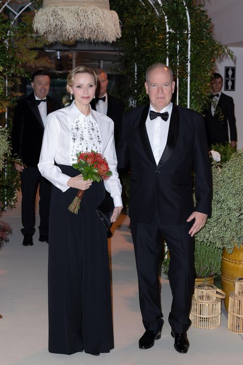 Fürstin Charlène: Strahlender Auftritt bei Grand-Prix-Gala in Monaco ...