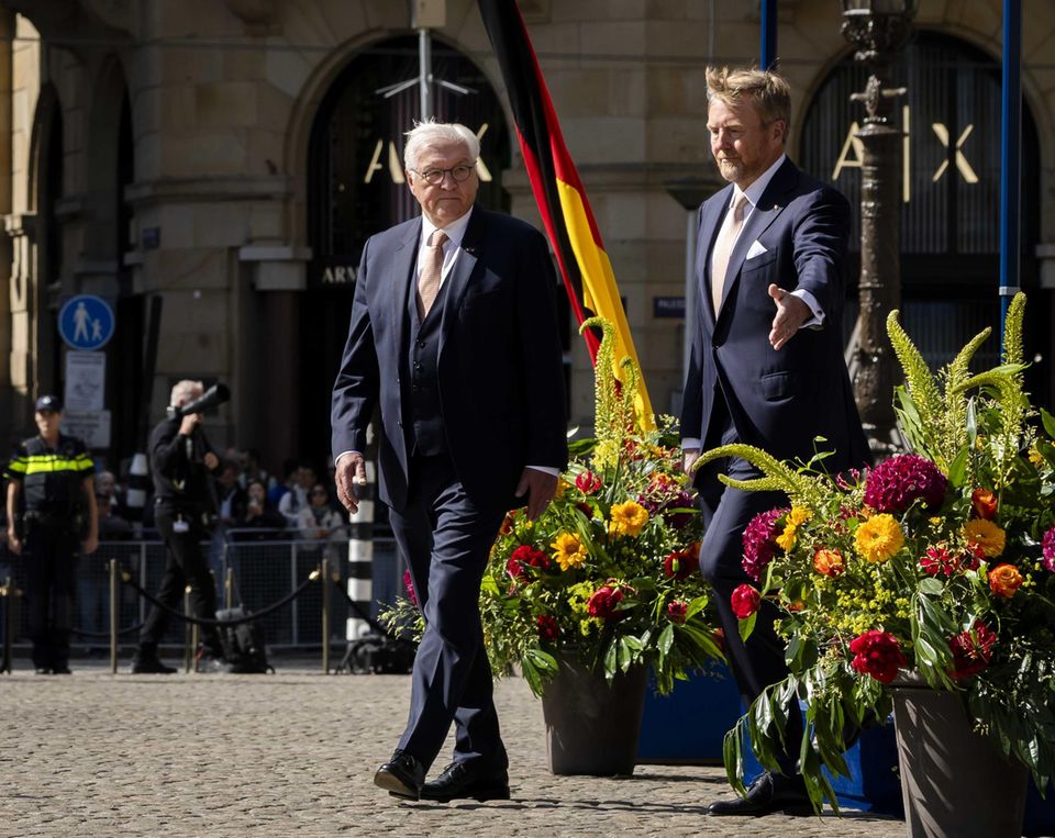 Royaler Glamour für Steinmeier: Prinzessin Amalia begeistert beim ...