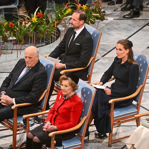 Ingrid Alexandra und Sverre Magnus: Sie lenken sich beim Fußball ab ...