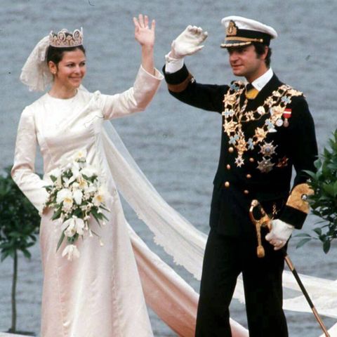 Königin Silvia: Glamour pur bei Gala zum Ehejubiläum | GALA.de