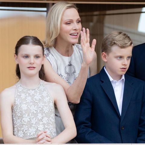 Jacques und Gabriella von Monaco: Gefeierter Balkonauftritt mit ihren ...